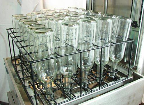 Wine Bottle Washing Machine - Aquatech BM bottle Washer and Cleaner